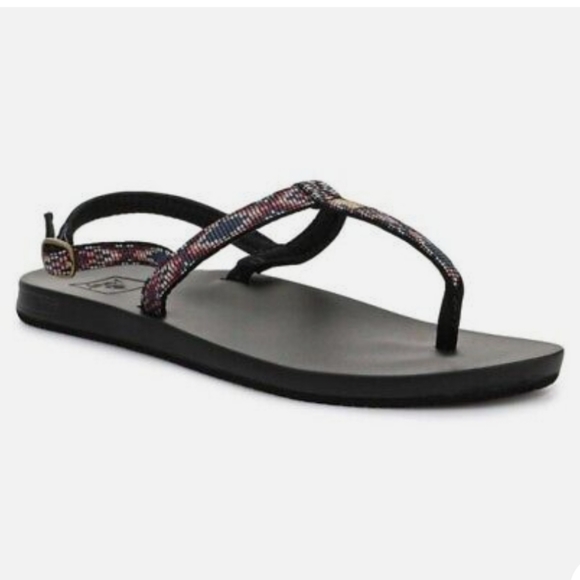 Reef | Shoes | Reef Sandals Slingback Flip Flop Aztec Pattern Rubber ...
